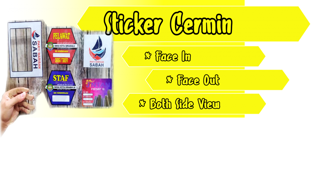 Sticker Cermin Kereta – Stickiz