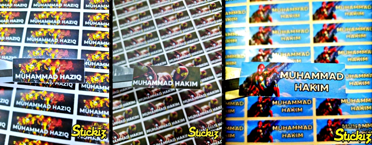 Sticker Nama – Stickiz